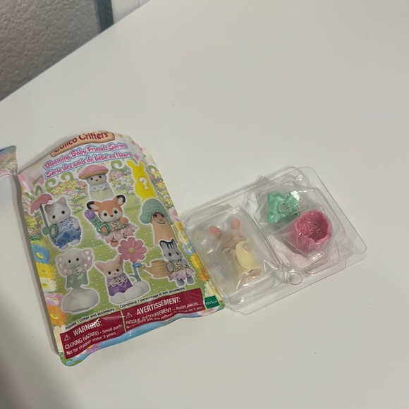 calico critters | Toys | Calico Critters Blooming Baby Friends Series ...